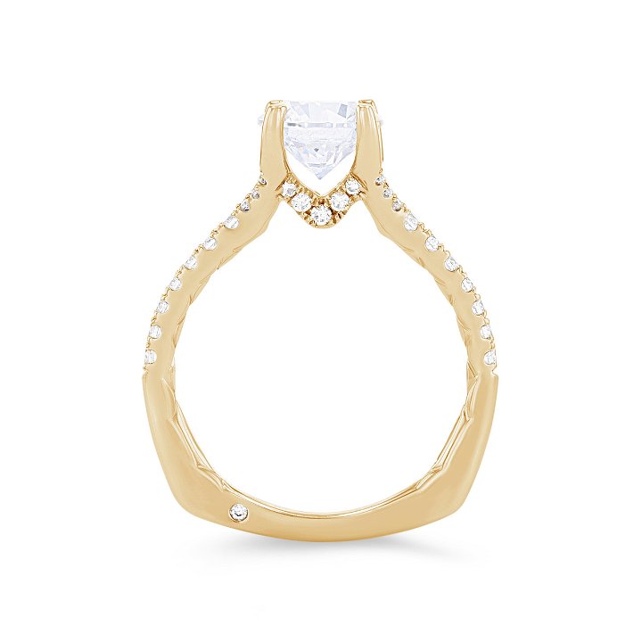 A. Jaffe Diamond Euro Fit Engagement Setting | Diamonds Direct