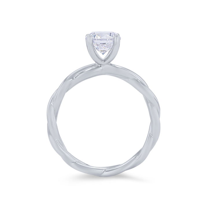Solitaire Rope Twist Engagement Setting | Diamonds Direct