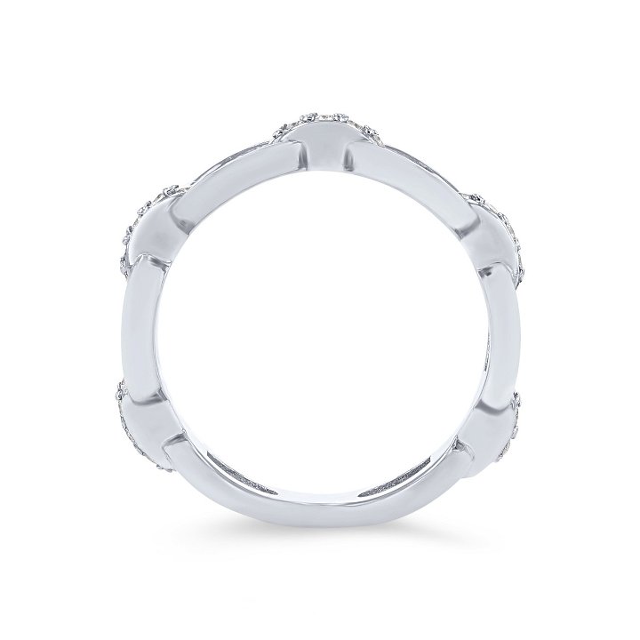 Diamond Chain Link Ring | Diamonds Direct
