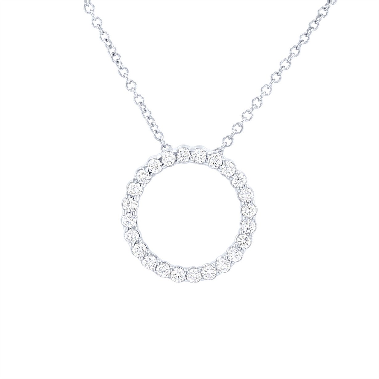 Diamond Circle Pendant