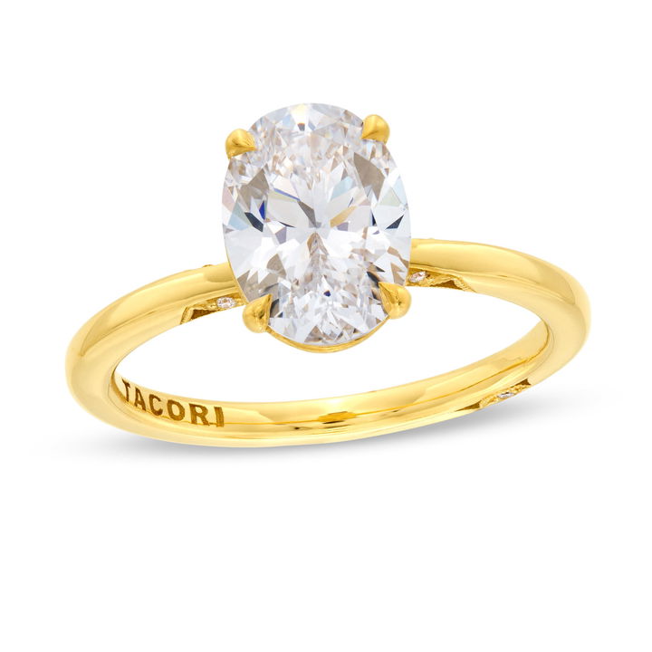 Simply Tacori Solitaire Engagement Setting | Diamonds Direct
