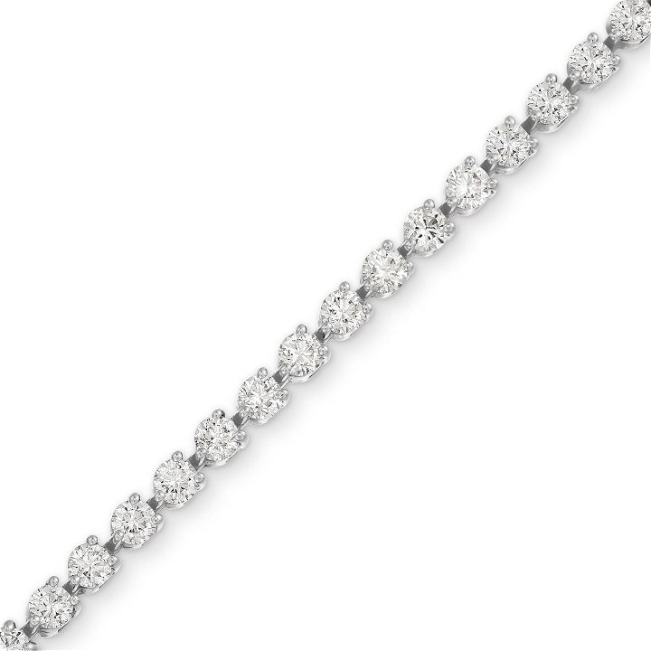Round Diamond Tennis Bracelet | Diamonds Direct