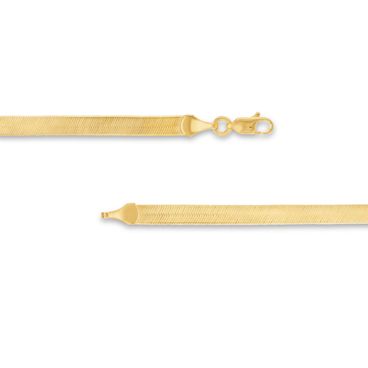 Herringbone 18 inch Chain Necklace | Diamonds Direct