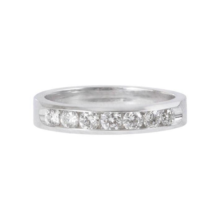 Channel Diamond Wedding Band (0.50TW) | Diamonds Direct