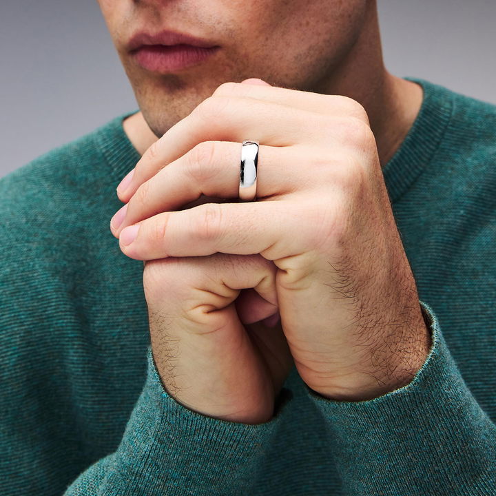 Tacori Classic Two-Tone Rounded High Polish Finish Wedding Band ...