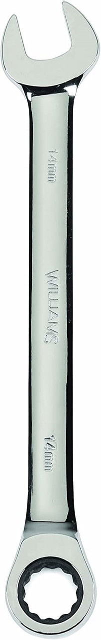 26MM Williams Polished Chrome Combination Ratcheting Wrench 12 PT ...