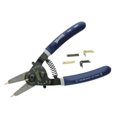 Williams 2 - 1" Retaining Ring Pliers Set - Versatile Toolset for ...