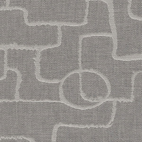 Grey Kashel Classic Solid and Textured Roman Shades