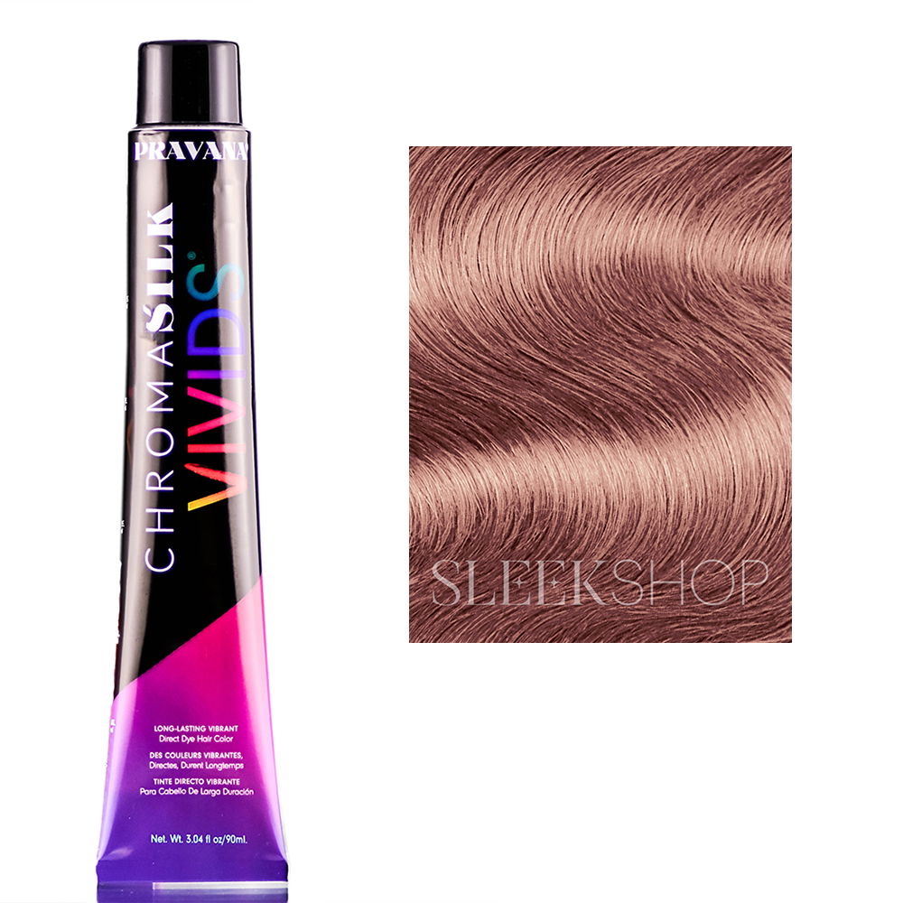 Rose Gold Pravana Chromasilk Vivids Creme Hair Color