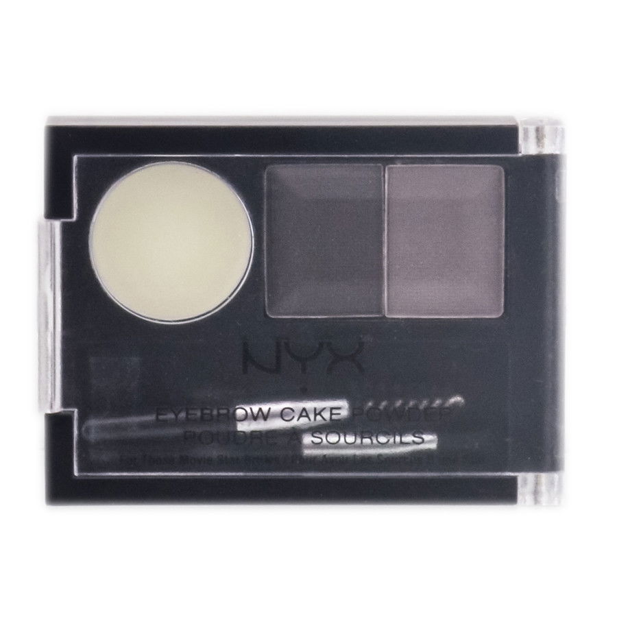 Color : ECP 01 Black Gray, NYX Eyebrow Cake Powder | SleekShop