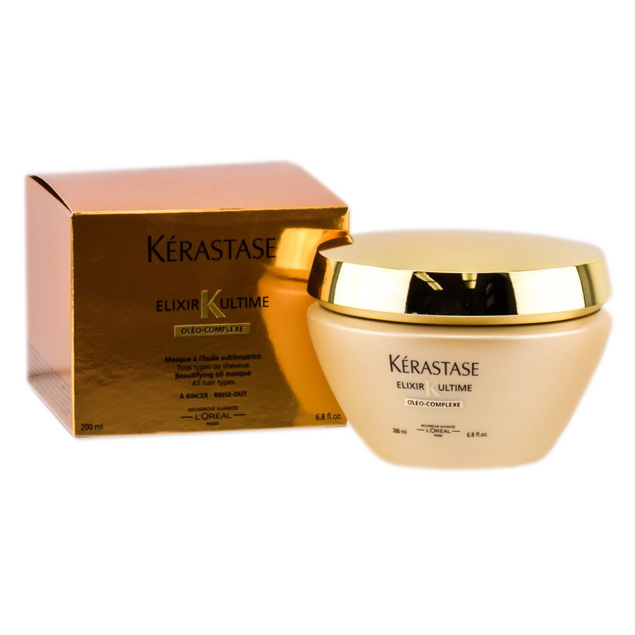 Size 6.8 oz Kerastase Elixir Ultime Beautifying Oil Masque All Hair Types SleekShop