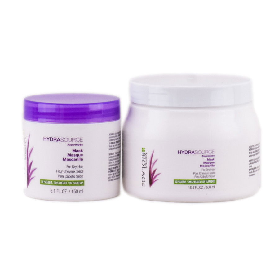 Size : 16.9 oz, Matrix Biolage HydraSource Mask For Dry Hair | SleekShop