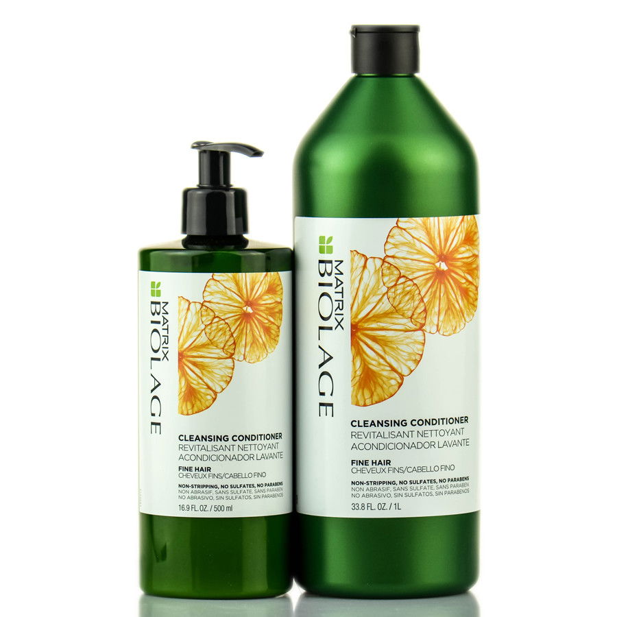 1 oz, Matrix Biolage Cleansing Conditioner - Fine Hair | SleekShop