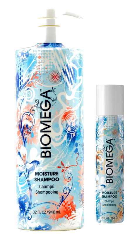 32 oz / liter, Aquage Biomega Moisture Shampoo | SleekShop
