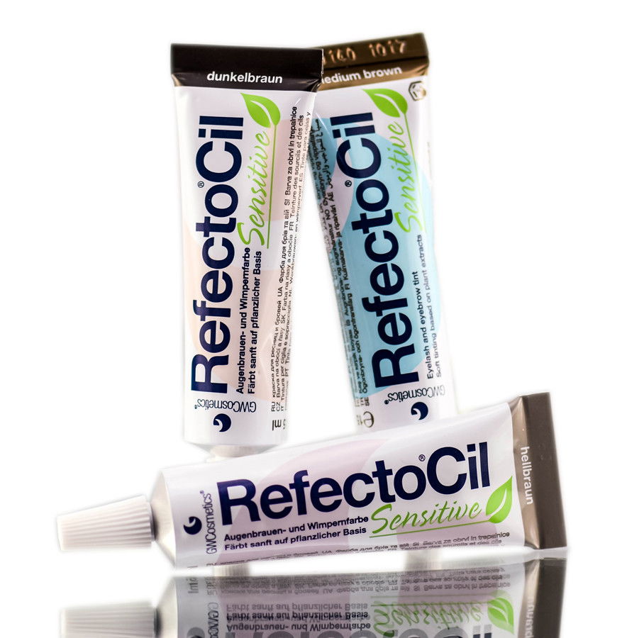 Black, Refectocil Sensitive Color Gel | SleekShop