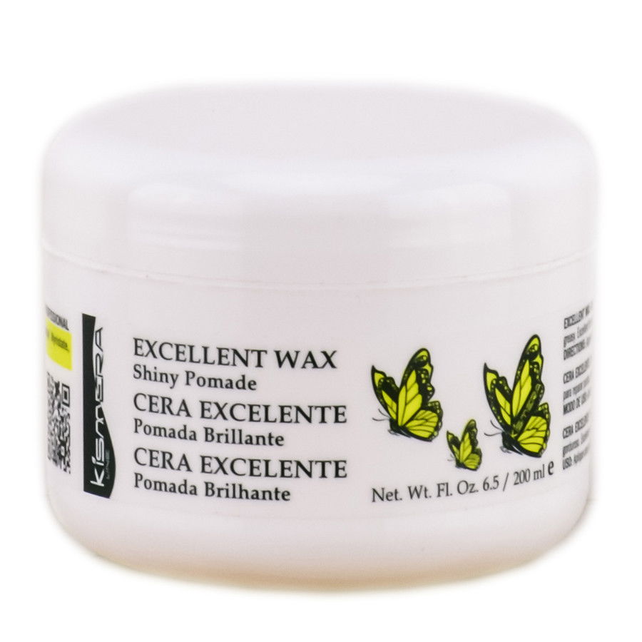 Size : 6.5 oz, Kismera Excellent Wax Shiny Pomade | SleekShop