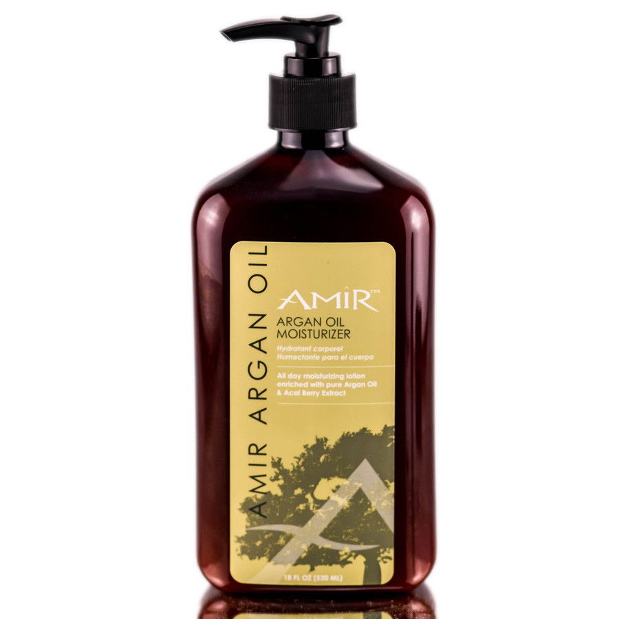 Size : 18 oz, Amir Argan Oil Moisturizer | SleekShop