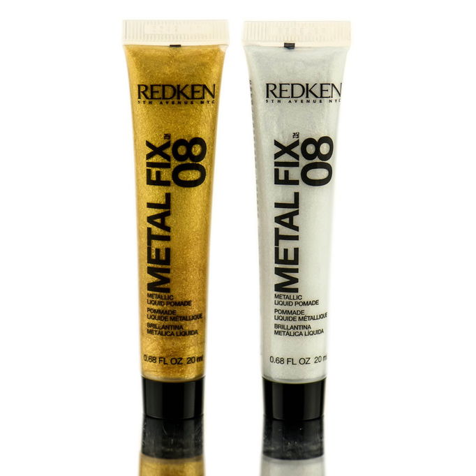 Option : 2 x 0.68 oz, Redken Fashion Collection Metal Fix 08 Metallic ...