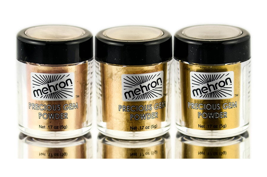 Option : Champagne - 0.17 oz, Mehron Precious Gem Powder | SleekShop