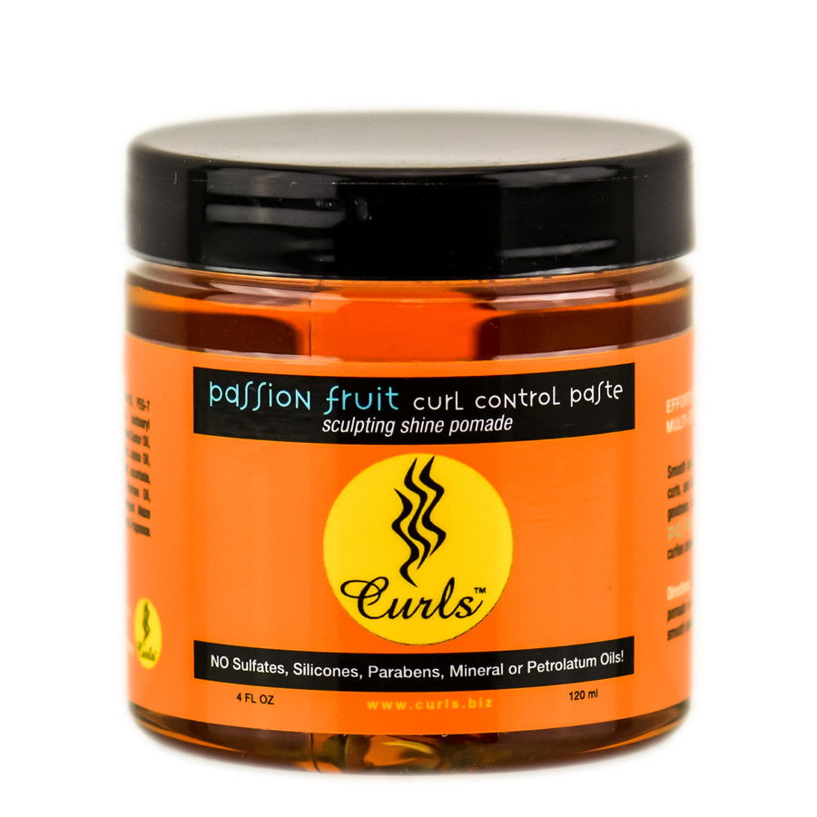 Size : 4 oz, CURLS Passion Fruit Curl Control Paste | SleekShop