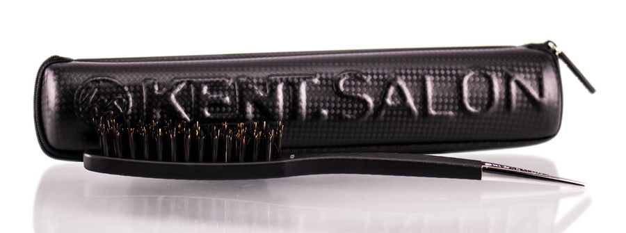 Option : KS04, Kent 100% Boar Bristle Back Comb Brush | SleekShop