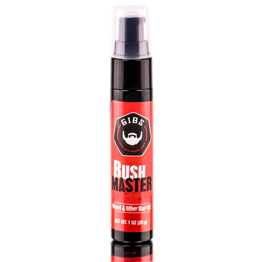 Size : 1 oz, GIBS Bush Master Beard & Other Hair Oil | SleekShop