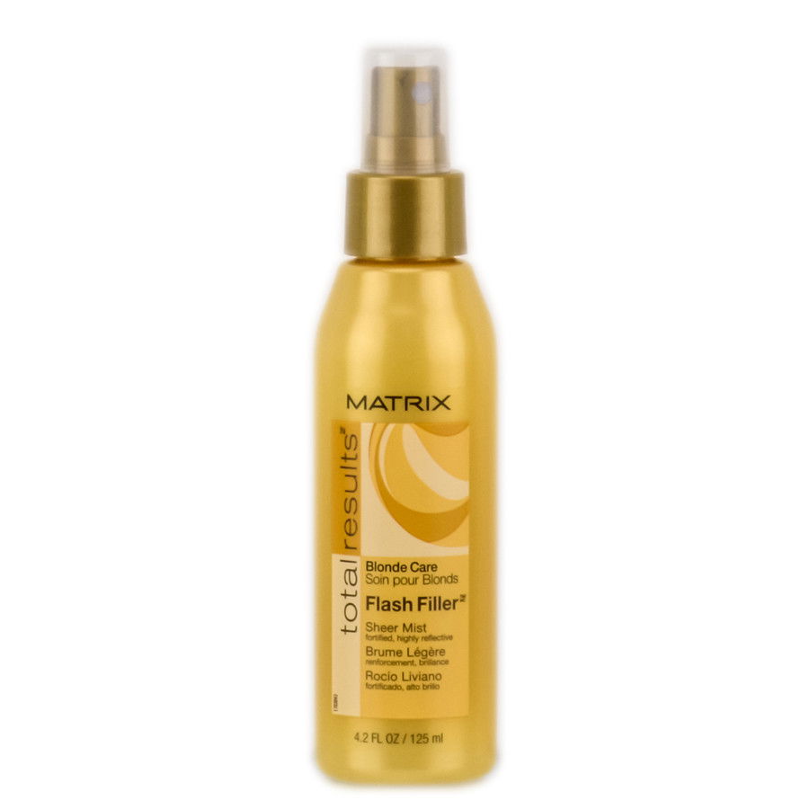 Size : 4.2 oz, Matrix Total Results Blonde Care Flash Filler Sheer Mist | SleekShop