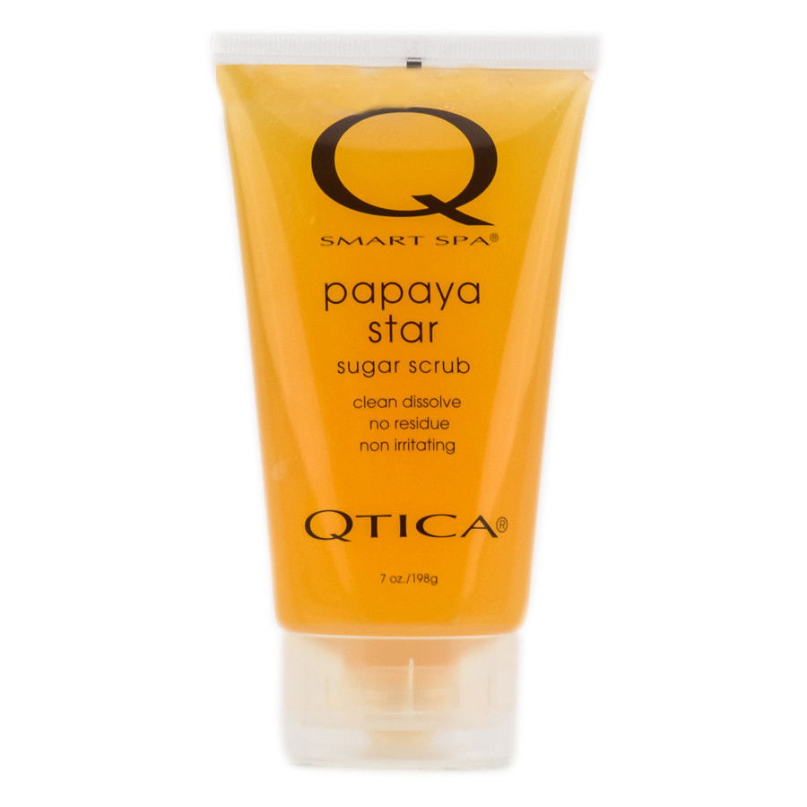 Size : 7 oz, Qtica Smart Spa Papaya Star Sugar Scrub | SleekShop