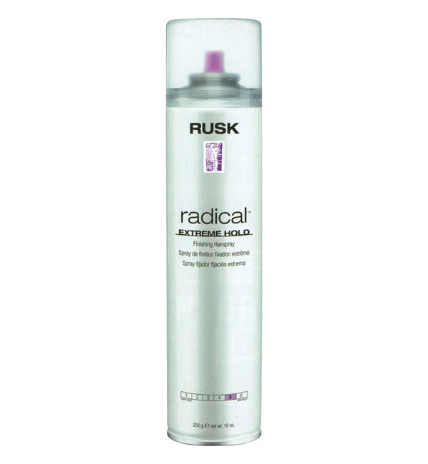 Size : 10 oz, Rusk Radical Extreme Hold Hairspray | SleekShop