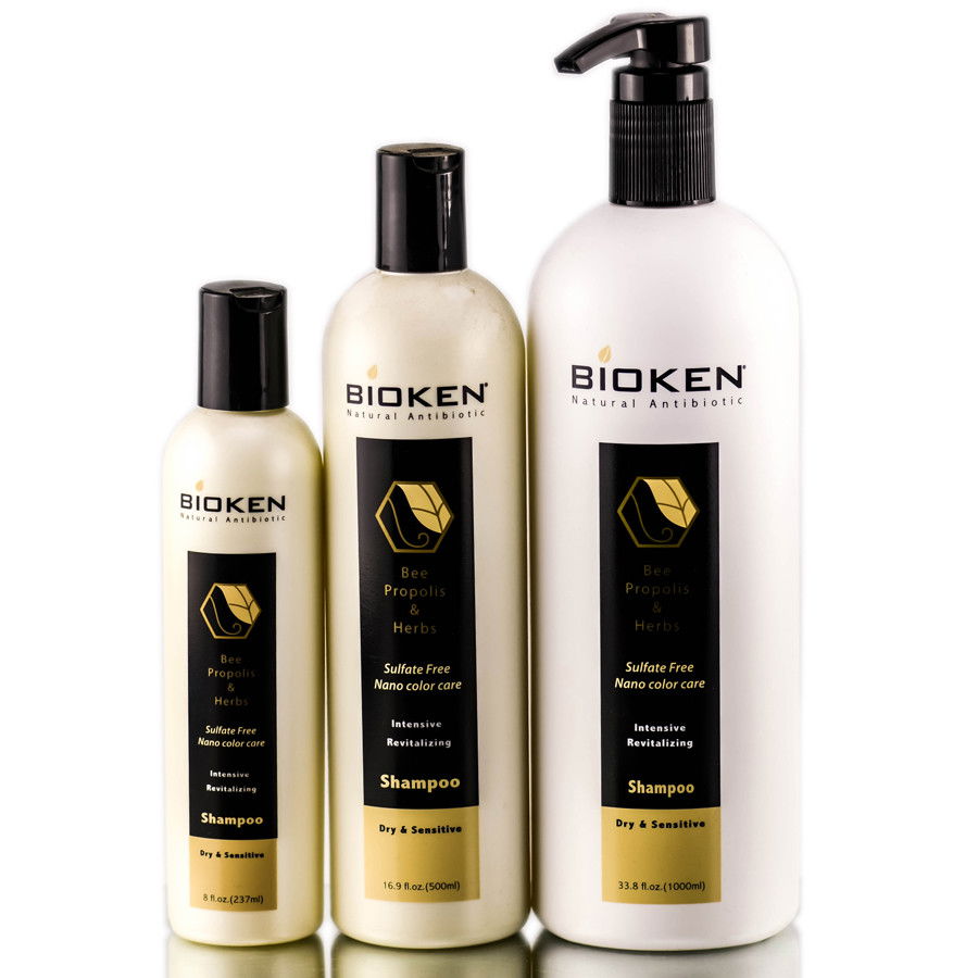 8 oz, Bioken Intensive Revitalizing Shampoo for Dry & Sensitive | SleekShop