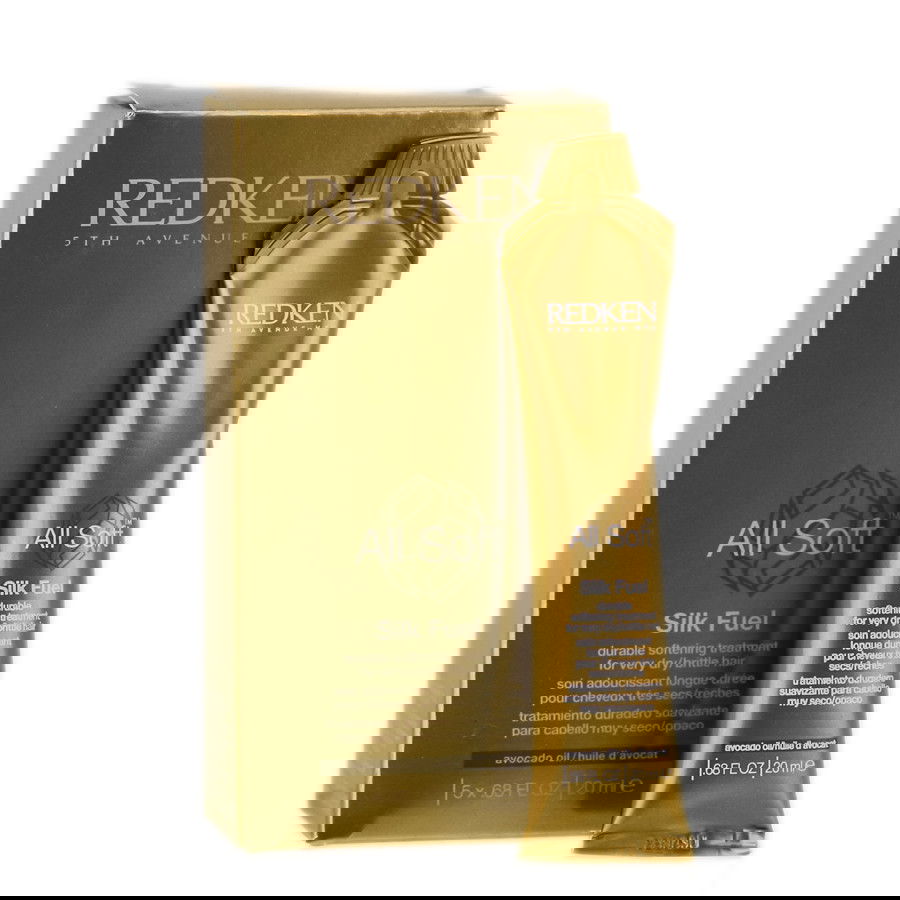 Size : 5 x.0.68 oz, Redken All Soft Silk Fuel Durable Softening ...