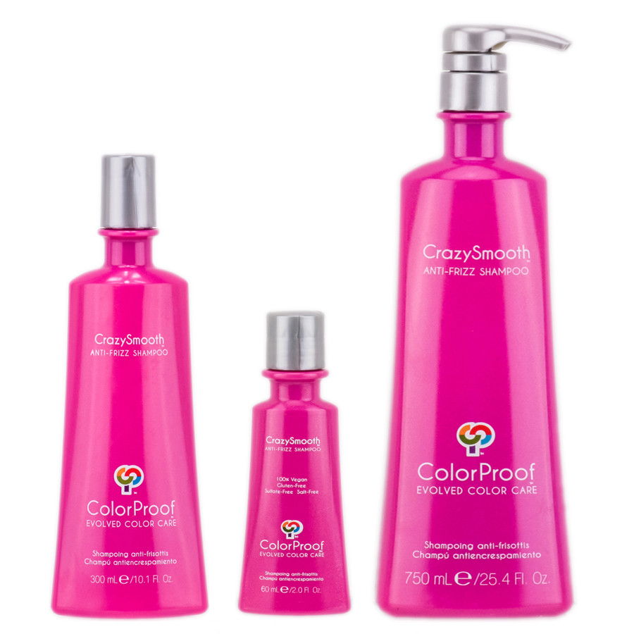 2 oz, ColorProof Crazy Smooth Anti Frizz Shampoo | SleekShop