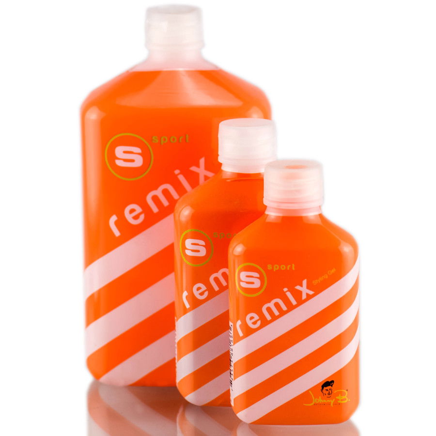 Size : 1 Gallon, Johnny B Authentic Hair - SPORT - Remix Styling Gel ...