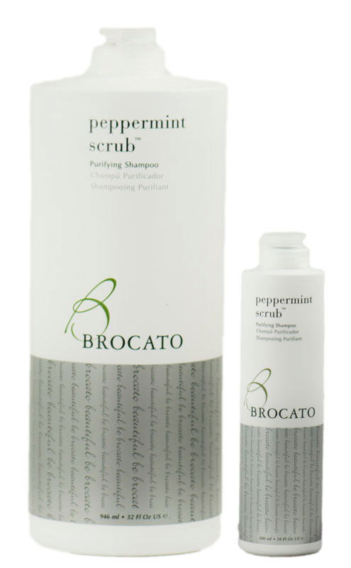 Size : 1 Gallon, Brocato Peppermint Scrub Purifying Shampoo | SleekShop