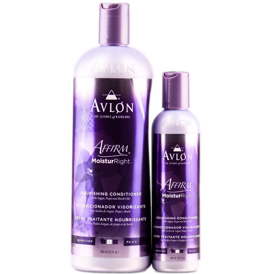 Size : 32 oz, Avlon Affirm Moistur Right Nourishing Conditioner | SleekShop