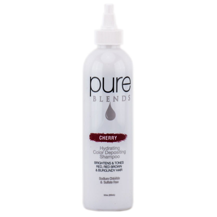 Size : 33.8 oz, Pure Blends Hydrating Color Depositing Shampoo - Cherry ...