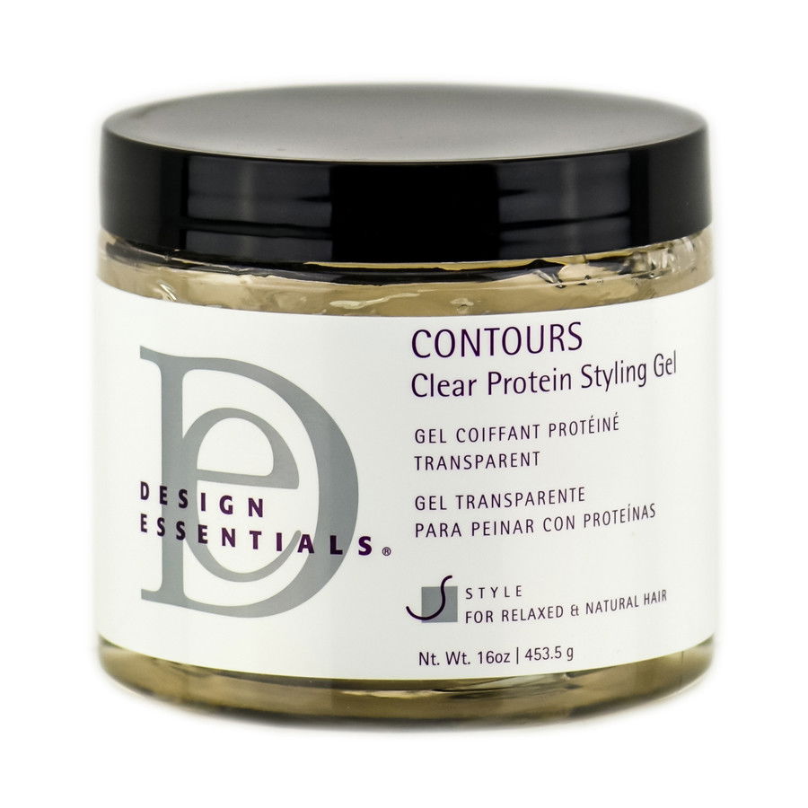 Size : 16 oz, Design Essentials Contours Clear Protein Styling Gel ...