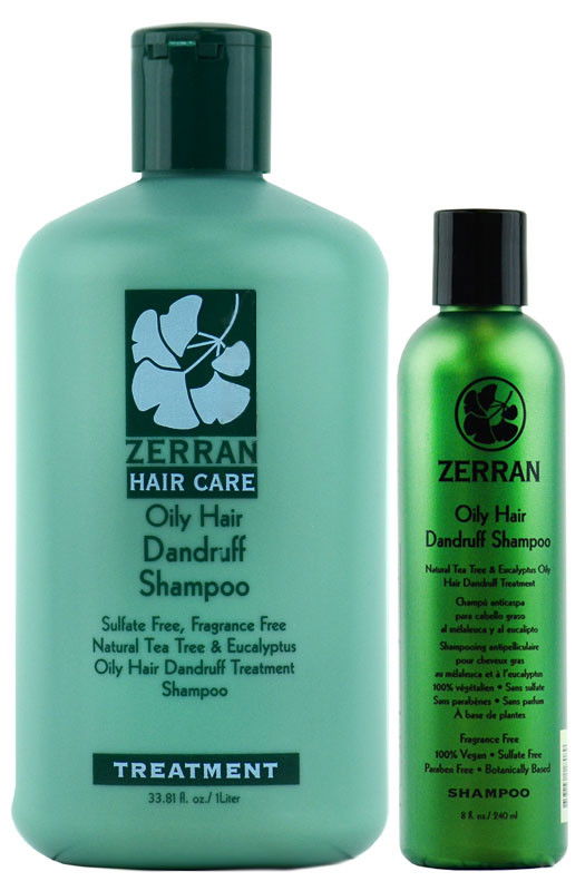 Size : 33 oz / liter, Zerran Oily Hair Dandruff Shampoo - sulfate-free ...