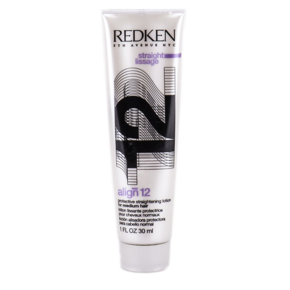 Size : 1 oz, Redken Align 12 Straight Lissage Protective Straightening ...