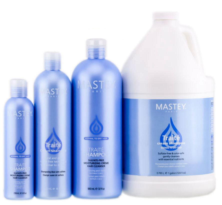 33 oz / liter, Mastey Traite Cream Shampoo (Sulfate-Free) - for normal ...