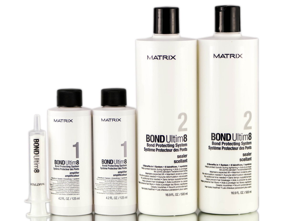 Option : Salon Intro Kit, Matrix Bond Ultim8 Bond Protecting System ...