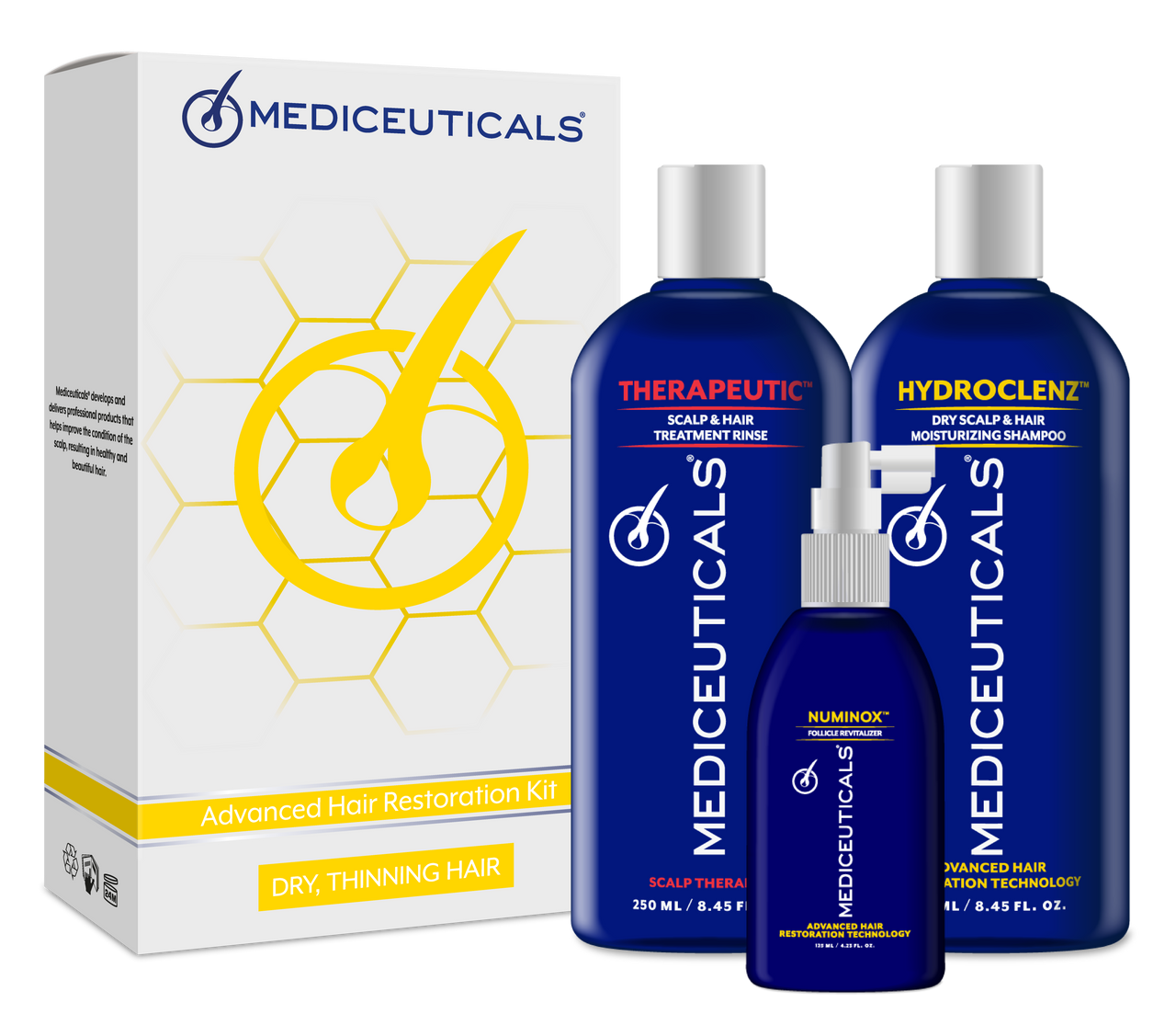 Dry Scalp & Hair Kit, Mediceuticals Starter Kit Dry Scalp & Hair ...
