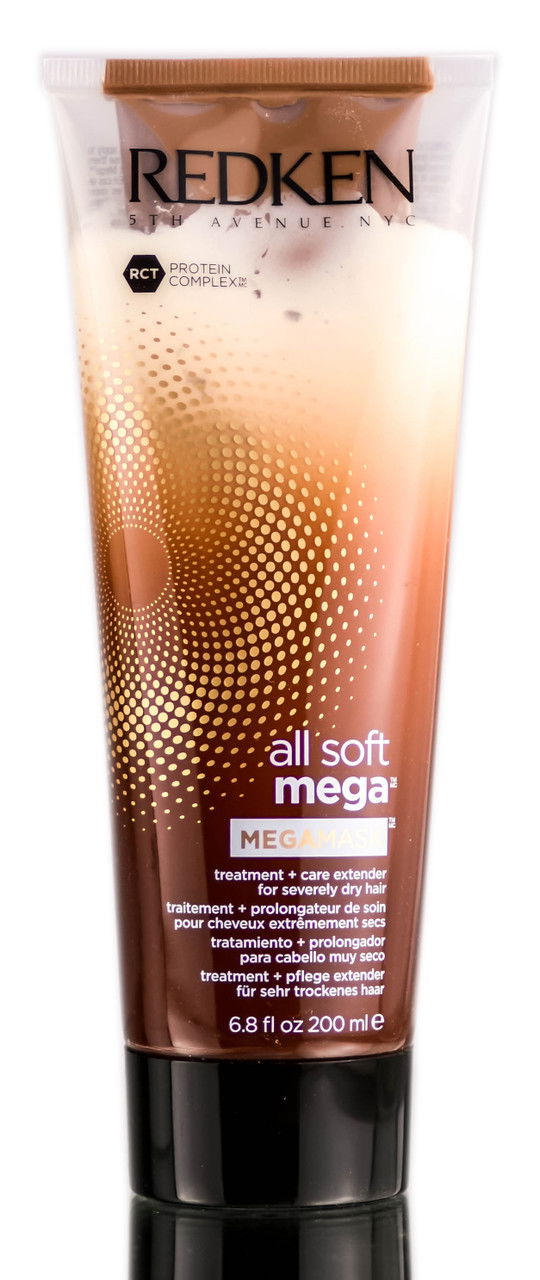 6.8 oz, Redken All Soft Mega Mask | SleekShop
