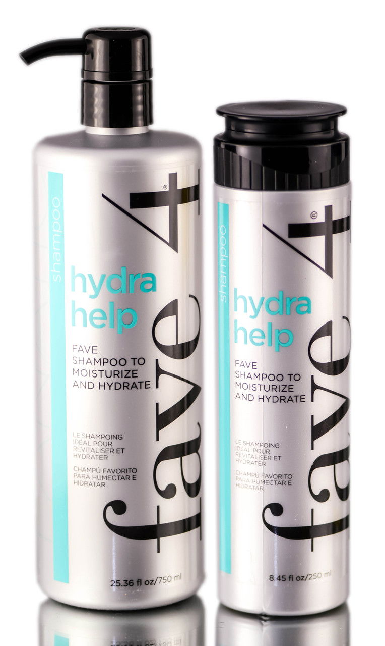 8.45 oz, Fave4 Hydra Help Moisturize & Hydrate Shampoo | SleekShop