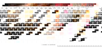 vibrance colour chart