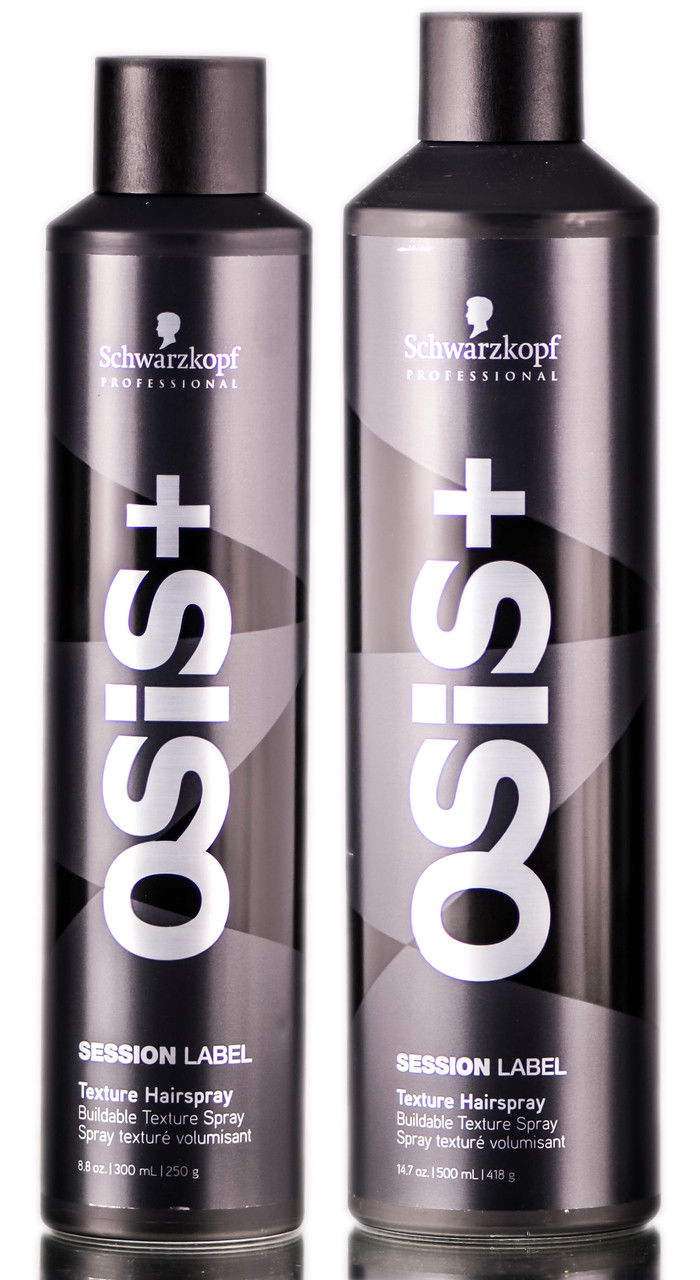 3 oz, Schwarzkopf OSiS+ Session Label Texture Hairspray | SleekShop