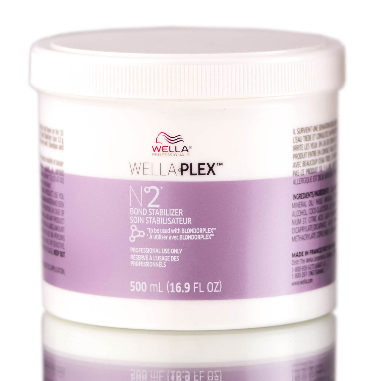 16.9 oz, Wella WellaPlex N2 Bond Stabilizer | SleekShop