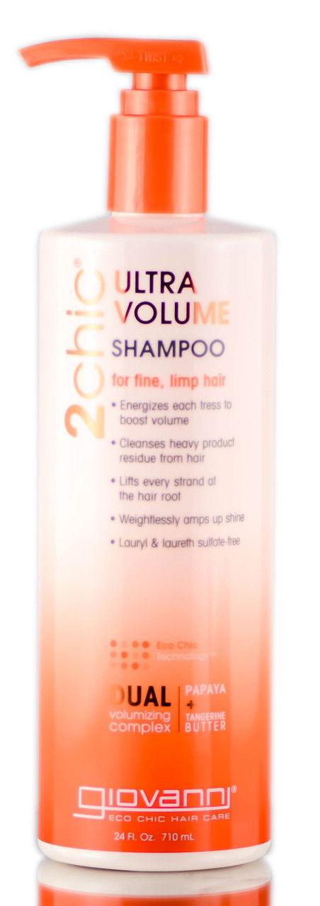 8.5 oz, Giovanni 2 Chic Ultra Volume Shampoo | SleekShop