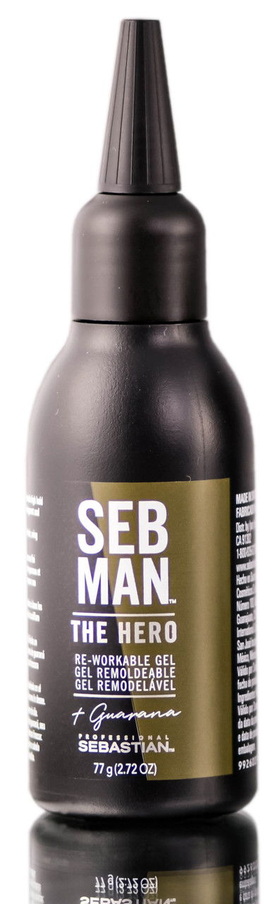2.72 oz, Seb Man The Hero Re-Workable Gel by Sebastian | SleekShop