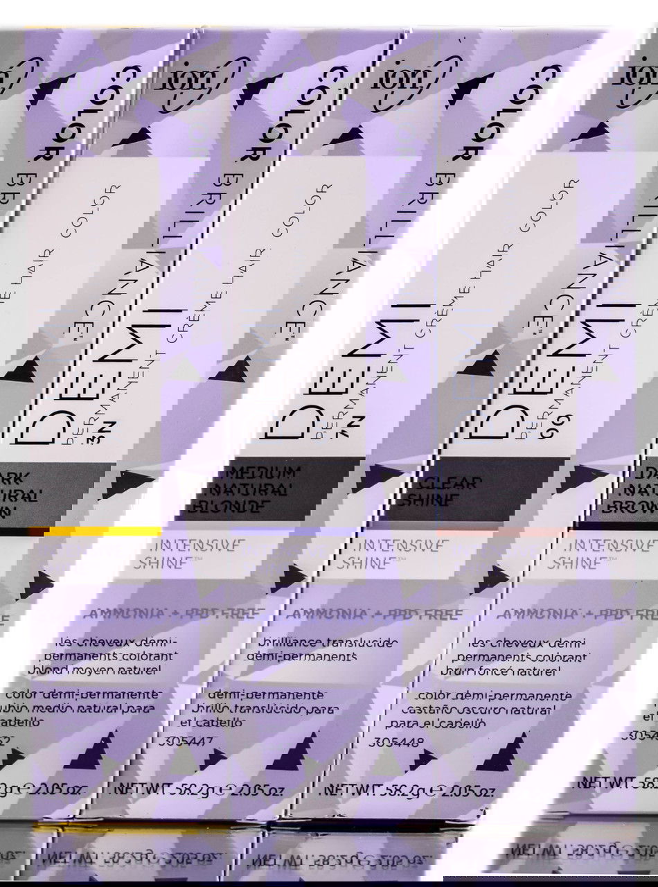 Ion Demi Hair Color Chart